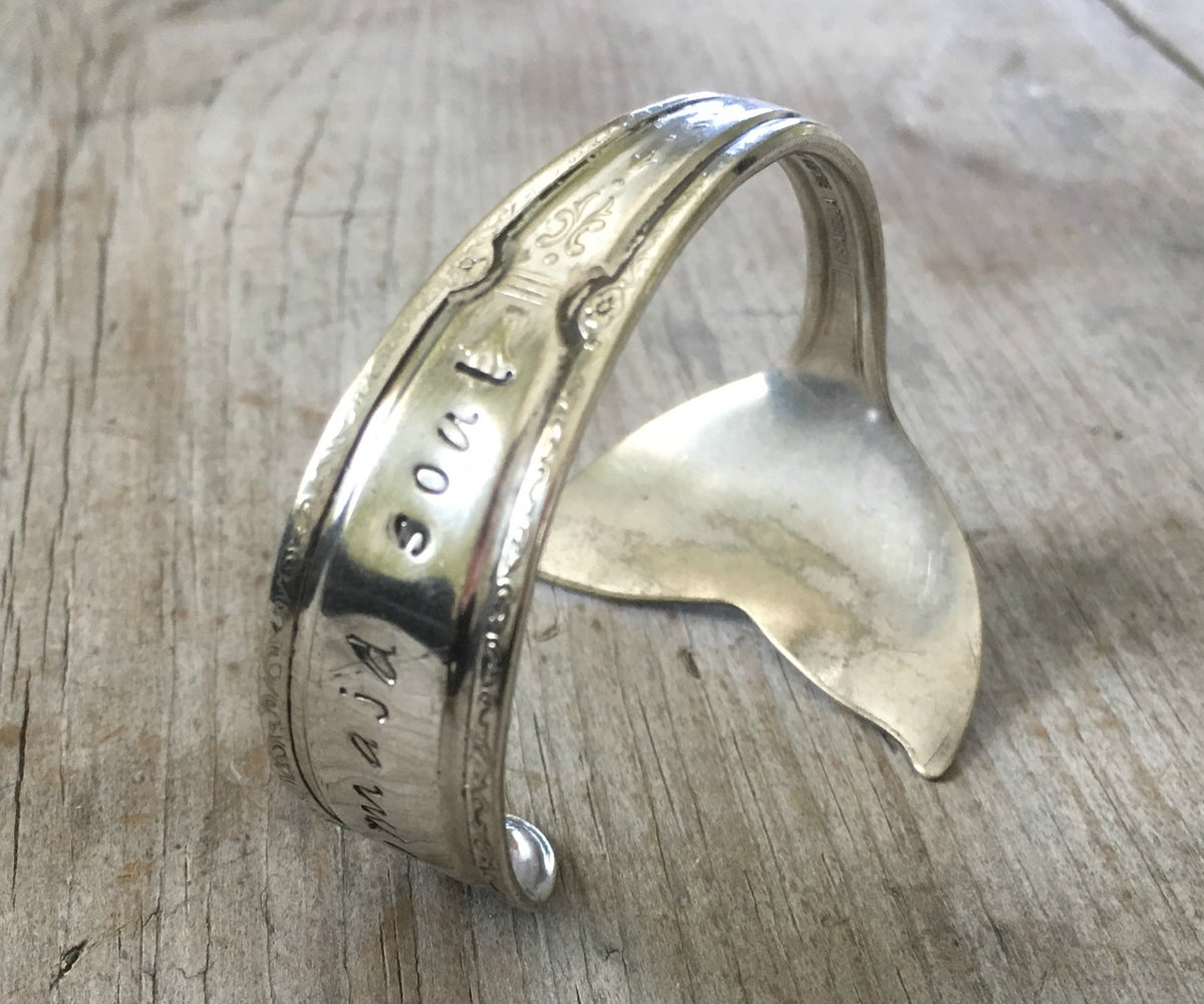 Spoon Cuff Bracelet - MERMAID SOUL - ISABELLA - #4122 – Laughing Frog ...